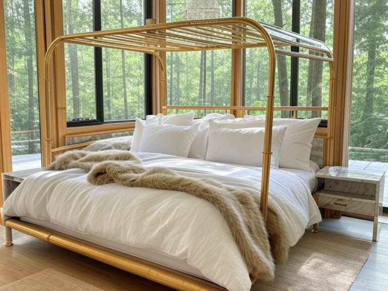 10 Bamboo Canopy Bed Ideas to Transform Your Bedroom into a Cosy ...
